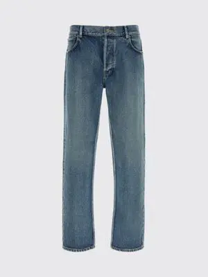 THE ROW Mid-rise Straight Leg Jeans In Cotton Denim With Five Pockets