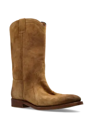 JIL SANDER Bruce Suede Ankle Boots