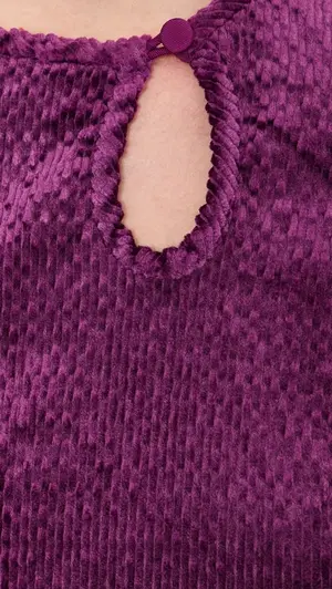 Christopher Esber Loophole Corduroy Mini Dress