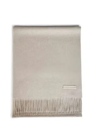 Zegna Beige Oasi Cashmere Scarf - Multicolor