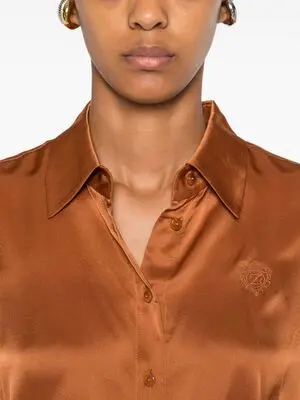 Zimmermann Satin Silk Shirt - Multicolor