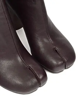 MAISON MARGIELA Tabi Leather Ankle Boots - Multicolor