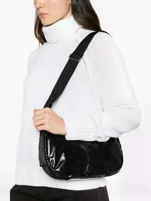 JACK GOMME Glossy Shoulder Bag