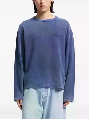 BRAM’S FRUIT Waffle-knit Long-sleeve T-shirt