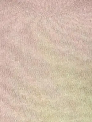 ROBERTO COLLINA Ribbed-trim Mock-neck Sweater