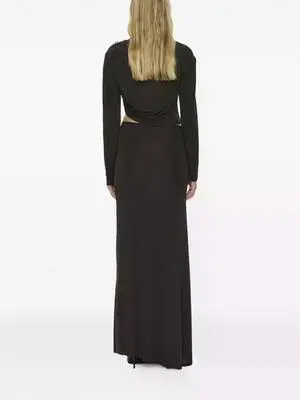 Christopher Esber Orica Crystal-embellished Ruched Top