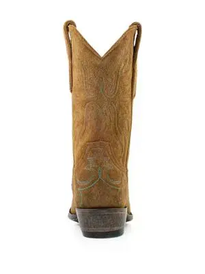 MEXICANA Embroidered Suede Boots