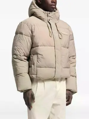 BRAM’S FRUIT Logo-patch Hooded Puffer Jacket