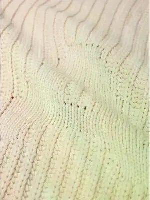 BRAM’S FRUIT Fisherman Logo-intarsia Quarter-zip Sweater