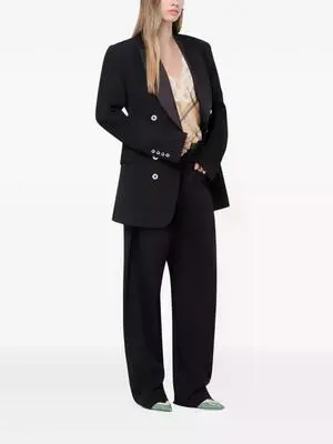 Rabanne Tailored Blazer Jacket In Wool