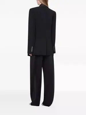 Rabanne Tailored Blazer Jacket In Wool