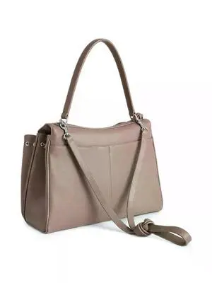 Balenciaga Medium Rodeo Leather Tote Bag - Neutrals