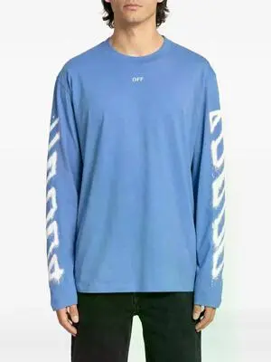 Off-White Arrows-print Long-sleeve T-shirt