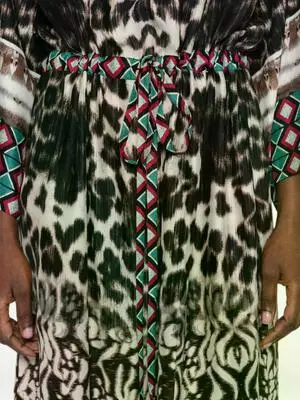 PIERRE-LOUIS MASCIA Leopard-print Silk Maxi Dress