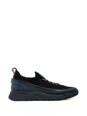 Santoni Low-top Panelled Sneakers