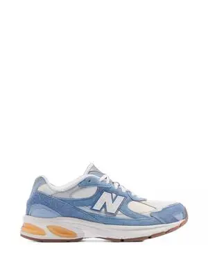NEW BALANCE 2010 Suede-panelled Sneakers - Blue