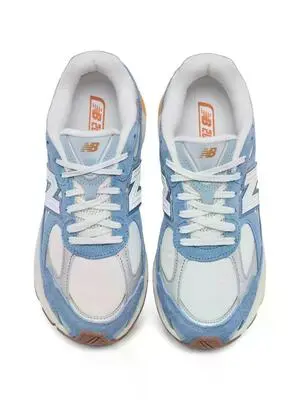 NEW BALANCE 2010 Suede-panelled Sneakers - Blue