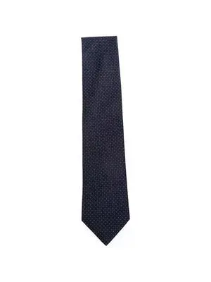 ERRICO FORMICOLA Polka-dot Silk Tie - Blue