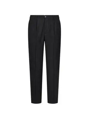 BRIGLIA 1949 Portofino Pleated Trousers - Black