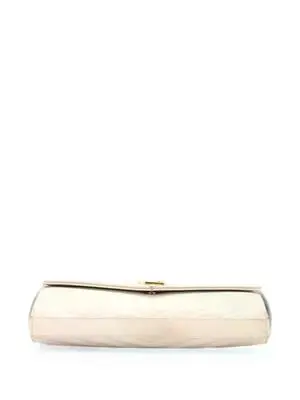 Saint Laurent Classic Monogram Wallet On Chain Matelasse Chevron Leather Medium Crossbody Bag