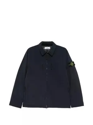 Stone Island Logo-patch Zip-up Jacket