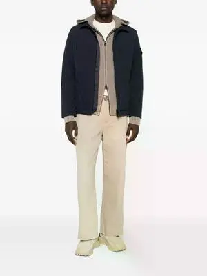 Stone Island Logo-patch Zip-up Jacket