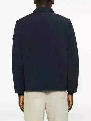 Stone Island Logo-patch Zip-up Jacket