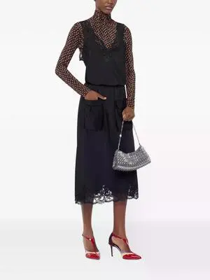 Rabanne V Neck Day Dresses