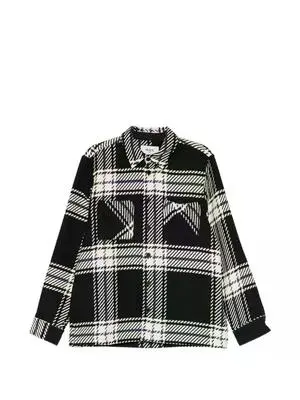 WAX LONDON Whiting Overshirt - Black