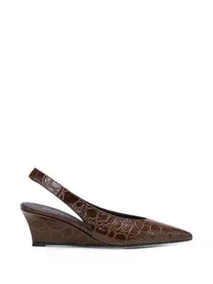 NOTABENE Elva Slingback Pumps - Brown
