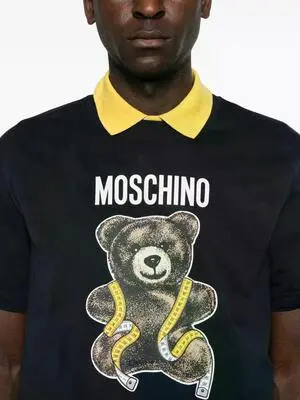 Moschino Teddy Bear Logo-print T-shirt