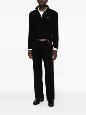 Gant Quarter-zip Wool Sweater