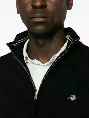 Gant Quarter-zip Wool Sweater