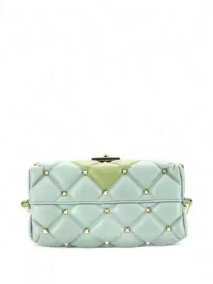 Valentino Garavani Candystud Top Handle Bag Leather Medium Shoulder Bag