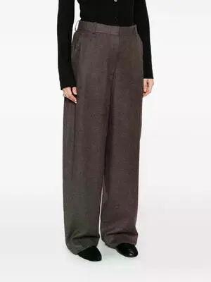 TOTEME High-waisted Wide-leg Trousers