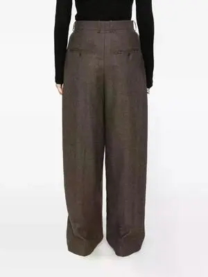 TOTEME High-waisted Wide-leg Trousers