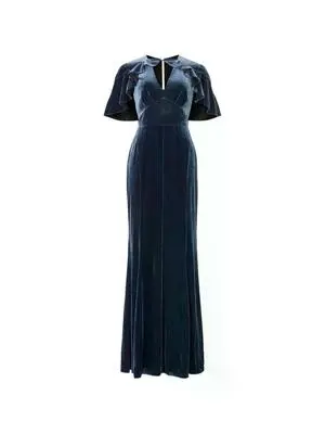TEMPERLEY LONDON Ashcombe Maxi Dress - Blue