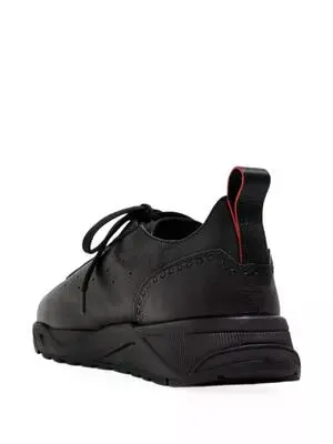 Santoni Innova Leather Sneakers