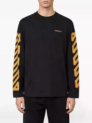 Off-White Arrows-print Long-sleeve T-shirt