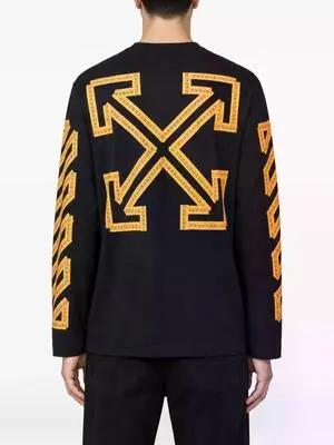 Off-White Arrows-print Long-sleeve T-shirt