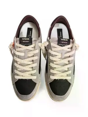 CRIME LONDON Skate Deluxe Paneled Sneakers
