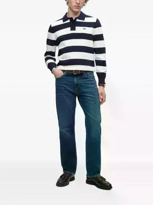 Lacoste Striped Polo Shirt