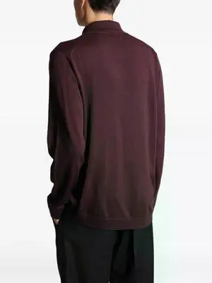 ROBERTO COLLINA Long-sleeve Polo Shirt