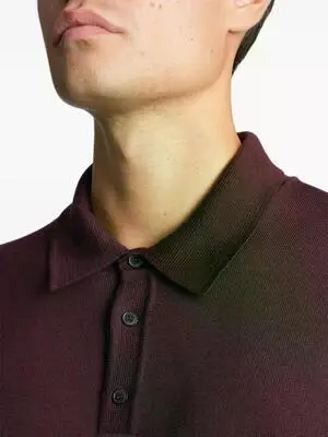 ROBERTO COLLINA Long-sleeve Polo Shirt