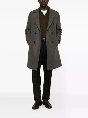Harris Wharf London Double-breasted Wool Coat