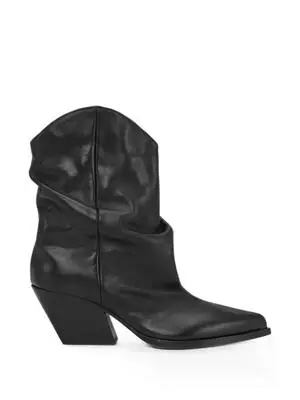 NOTABENE Zora Leather Boots - Black