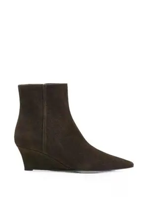 NOTABENE Elma Wedge Ankle Boots - Brown
