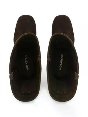 NOTABENE Achilla Square-toe Boots - Brown