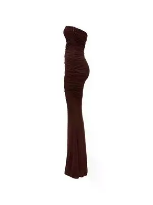 Retrofete Isadore Ruched Mesh Dress