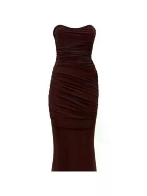 Retrofete Isadore Ruched Mesh Dress